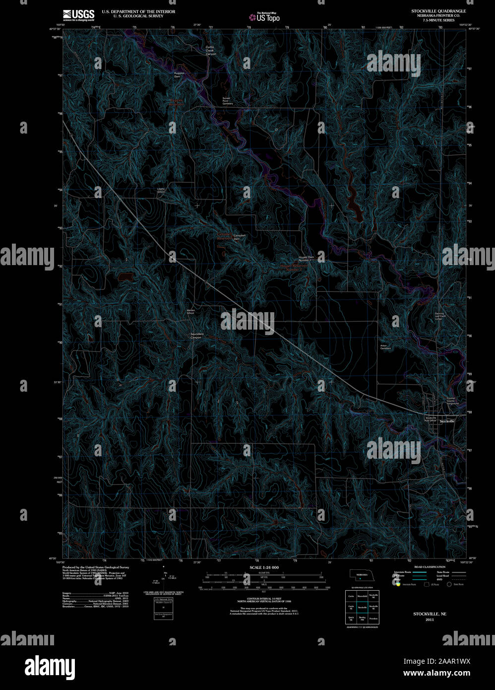Stockville map hi-res stock photography and images - Alamy