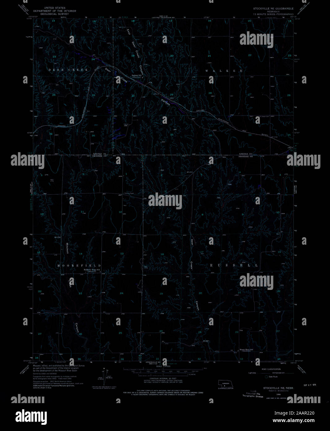 Stockville map hi-res stock photography and images - Alamy