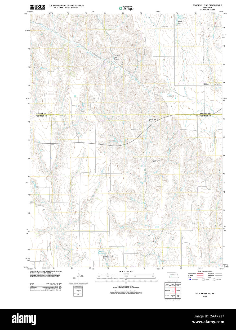 Map of stockville hi-res stock photography and images - Alamy