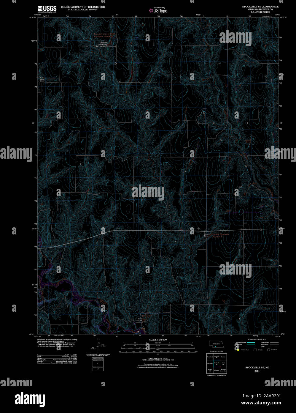 Map of stockville hi-res stock photography and images - Alamy