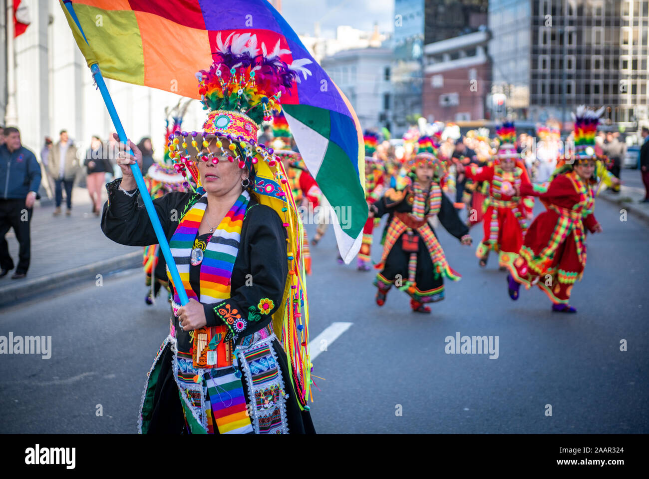 Chilean traditional costumes hi-res stock photography and images - Alamy