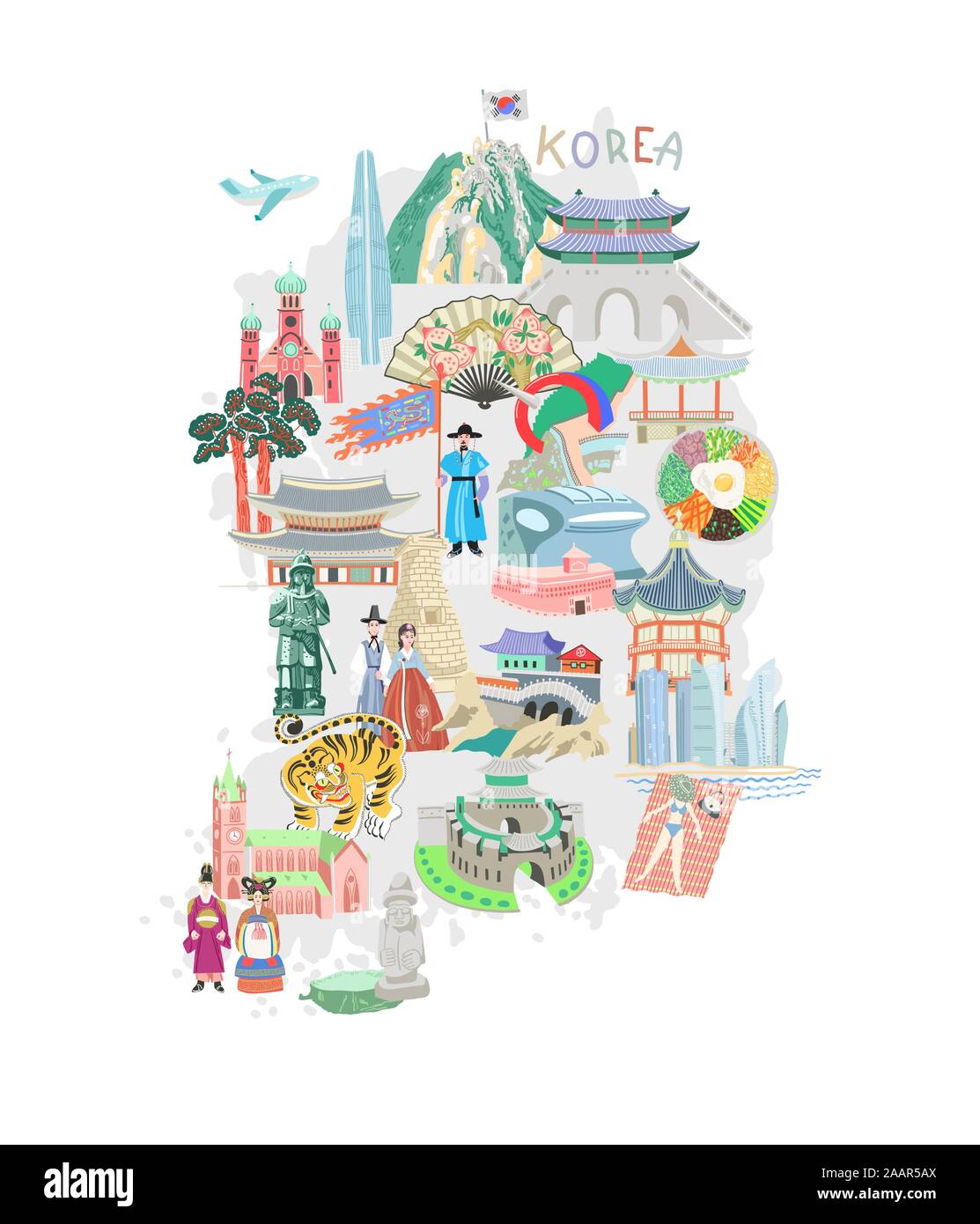 Gyeongbokgung map hi-res stock photography and images - Alamy