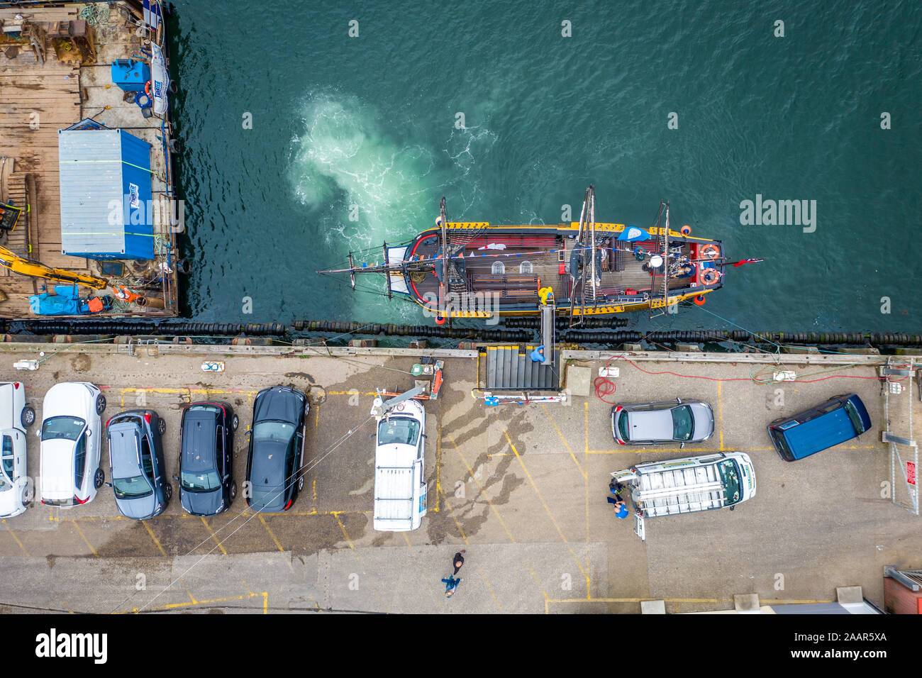 Whitby drone aerial hi-res stock photography and images - Alamy