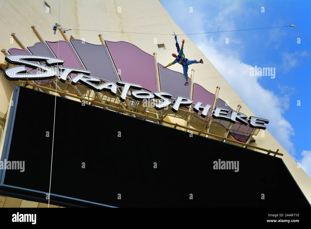 Stratosphere Sky Jump At Night