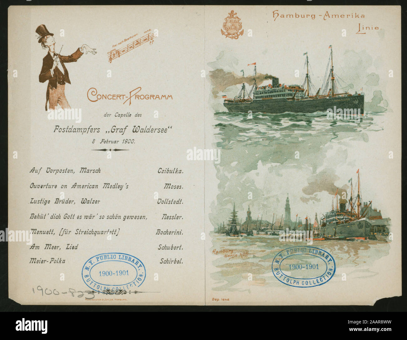 Ss graf waldersee hi-res stock photography and images - Alamy