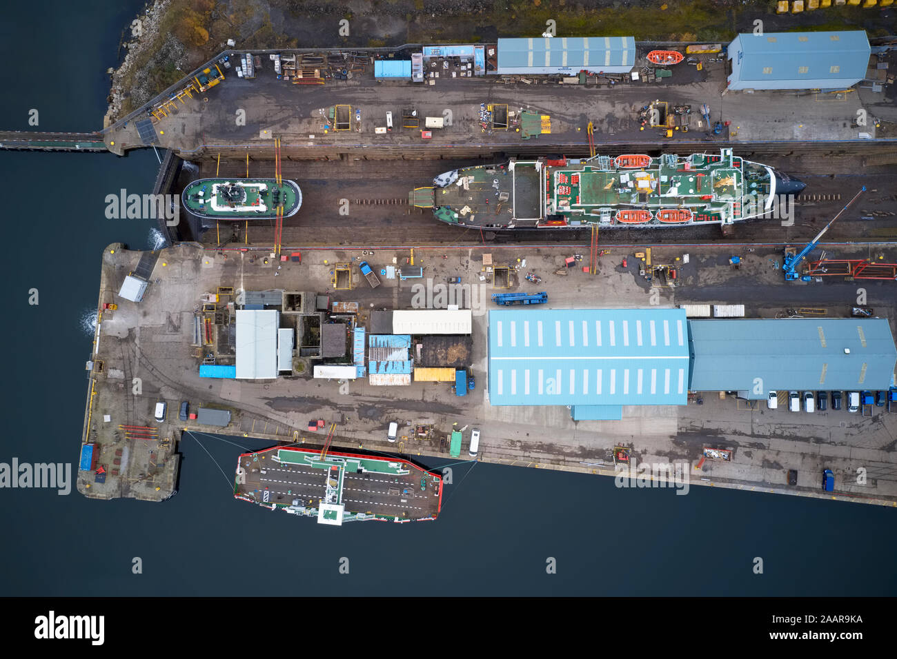 Greenock dry dock hi-res stock photography and images - Alamy