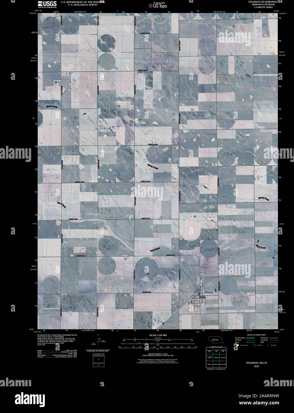 Map of venango hi-res stock photography and images - Alamy