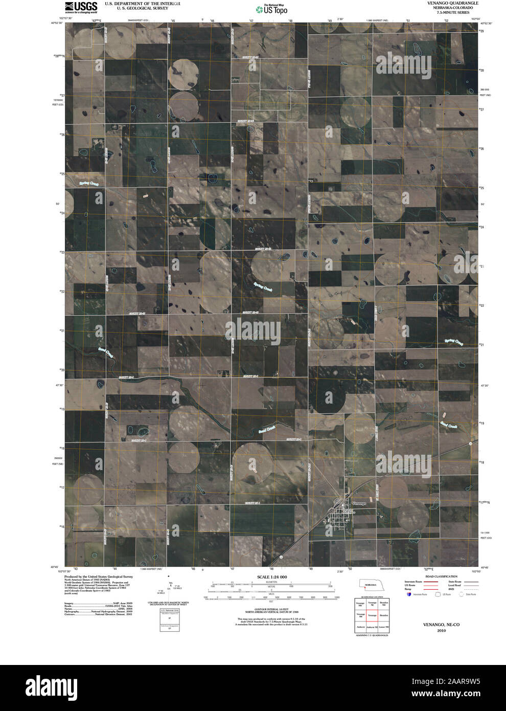 Map of venango hi-res stock photography and images - Alamy