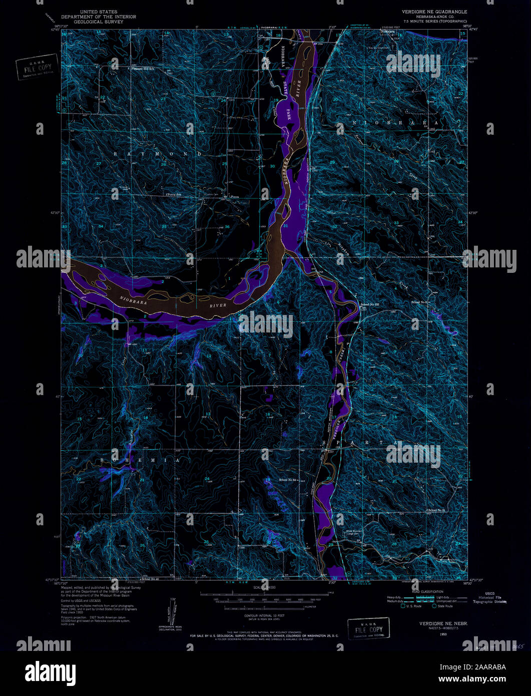 Verdigre map hi-res stock photography and images - Alamy