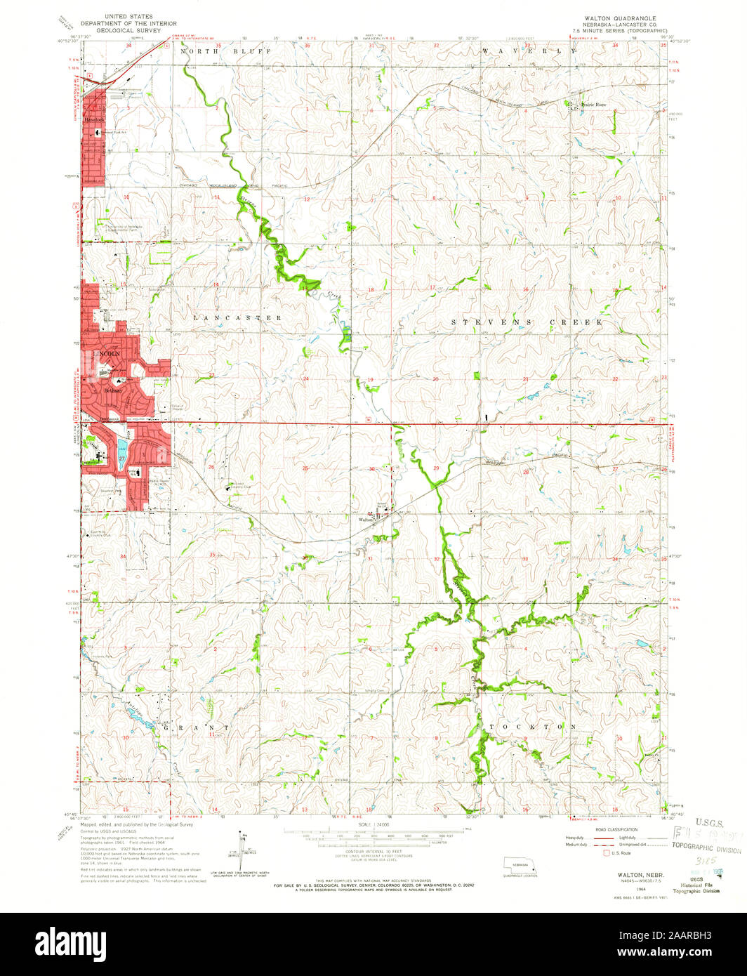Map of walton Cut Out Stock Images & Pictures - Alamy