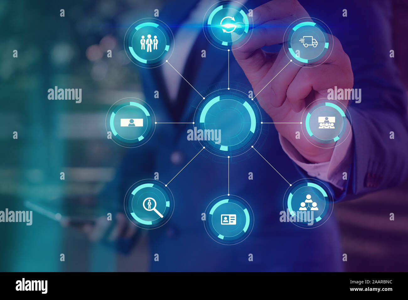 Picture photo system network scheme modern technology smart device ...