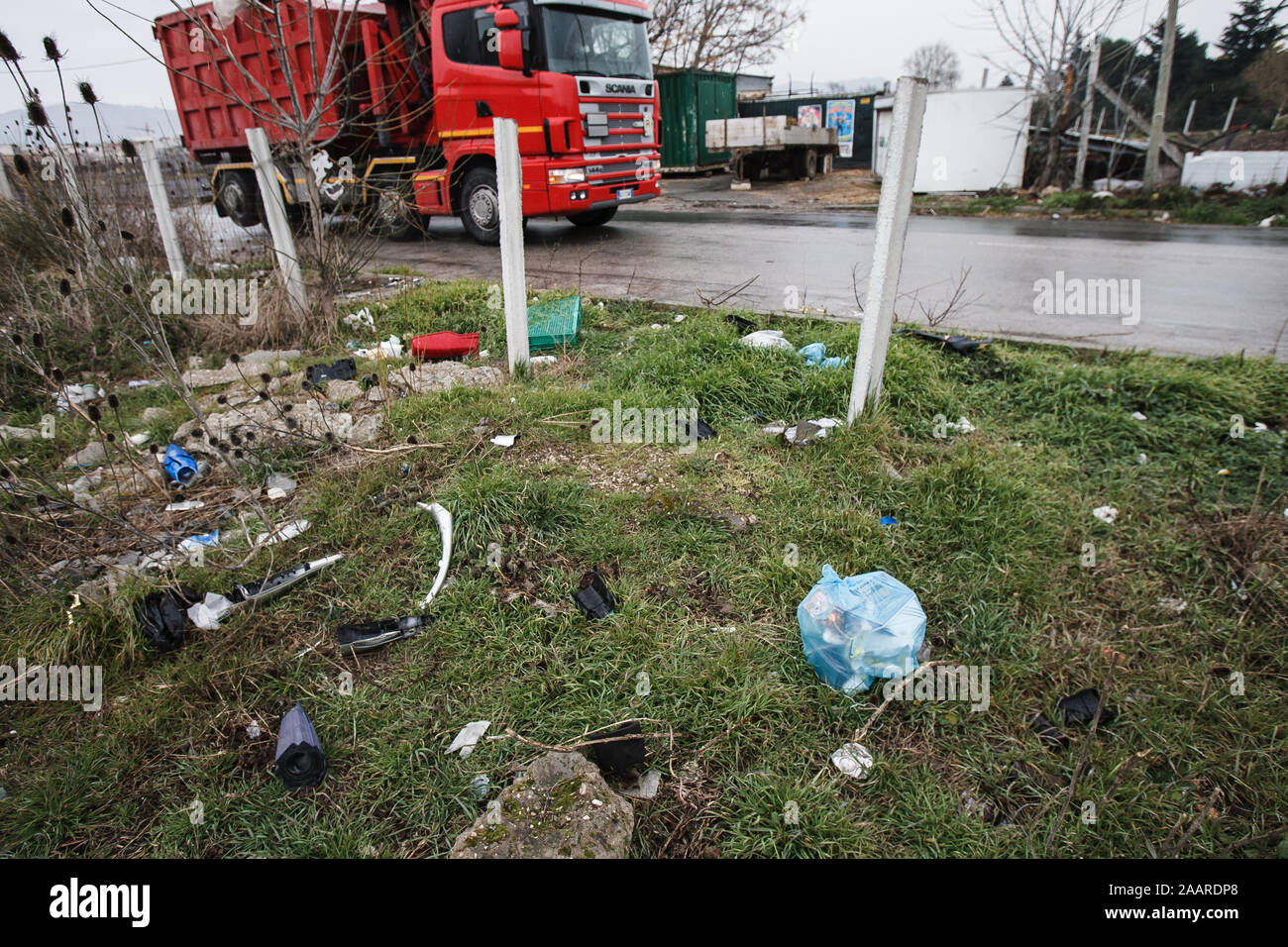 Naples waste management crisis hi-res stock photography and images - Alamy