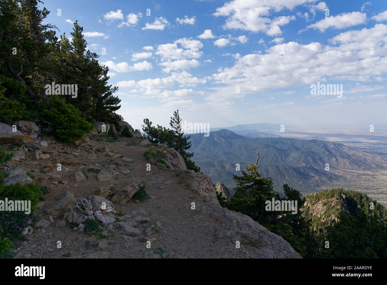 Sandia peak overlook hi-res stock photography and images - Alamy
