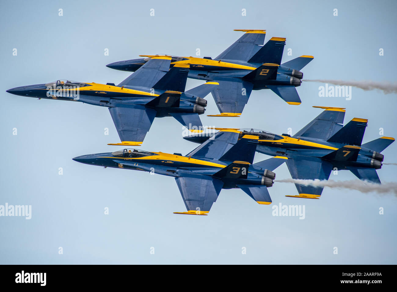 Blue Angels - Sun n’ Fun airshow, Lakeland Florida Stock Photo - Alamy