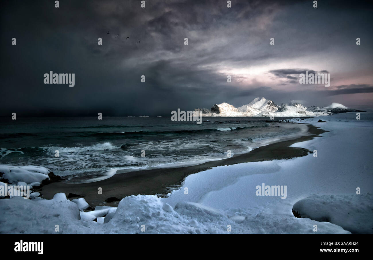 Photos are taken in Flakstad municipality inthe Western Lofofoten ...