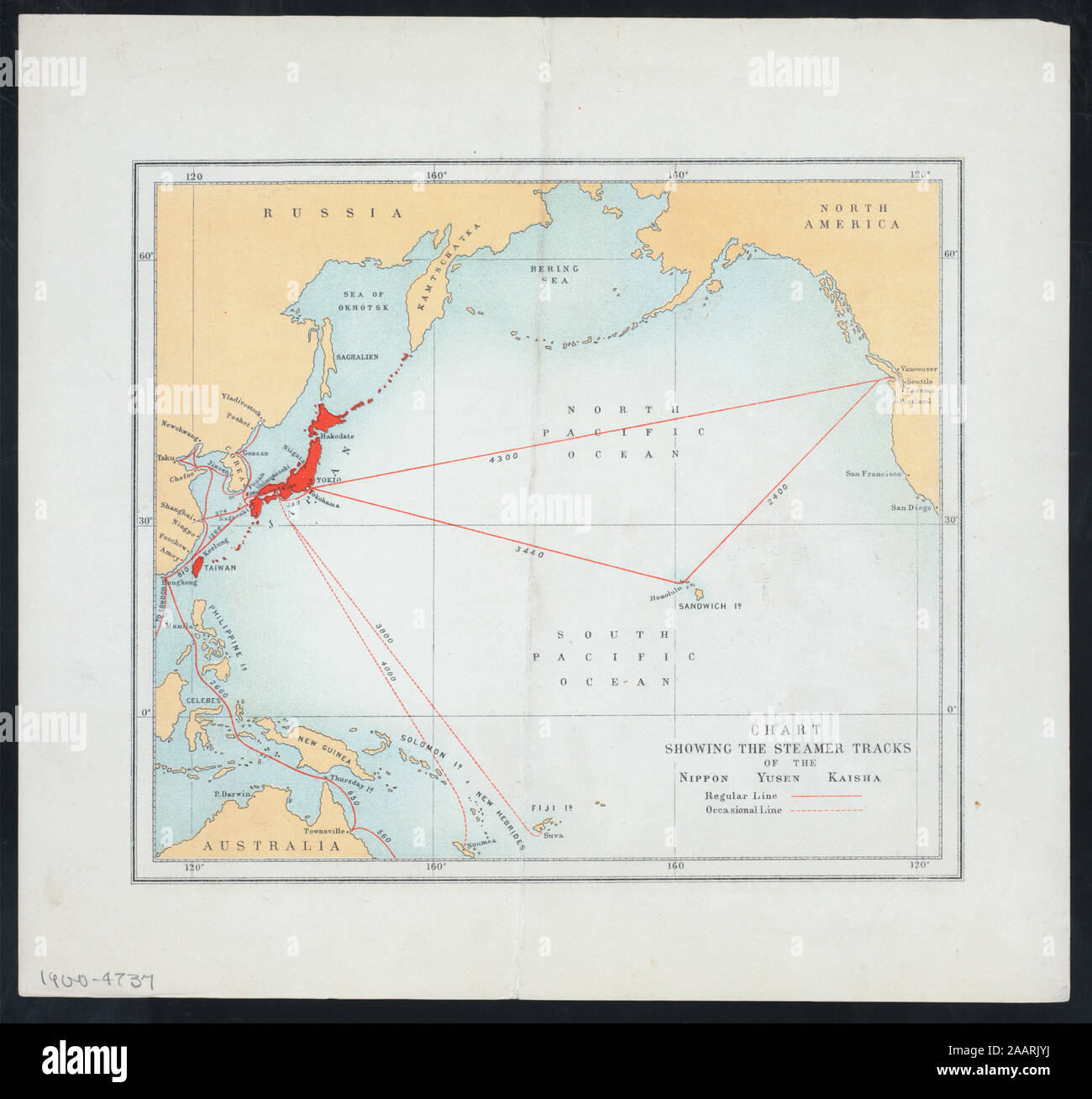 DINNER (held by) NIPPON YUSEN KAISHA (at) EN ROUTE ABOARD SSKOBE MARU ...