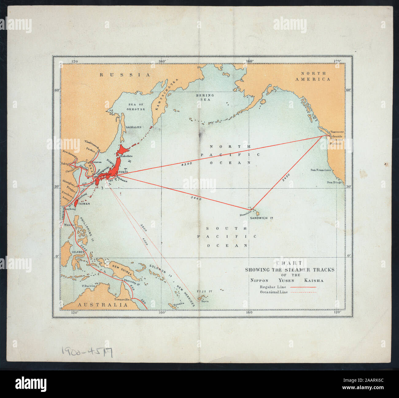 DINNER (held by) NIPPON YUSEN KAISHA - SSKOBI MARU (at) EN ROUTE (SS ...