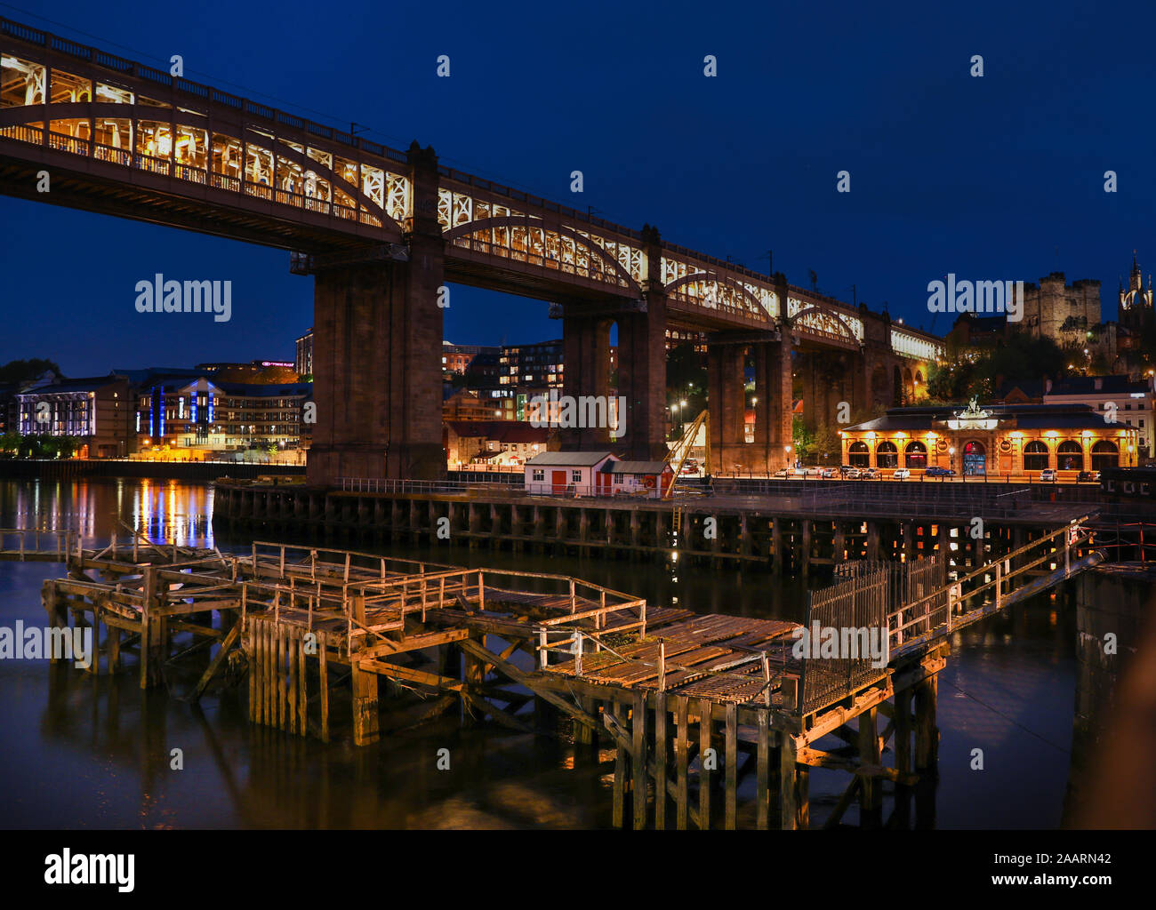 The High Level Bridge, Newcastle upon Tyne, England Stock Photo - Alamy