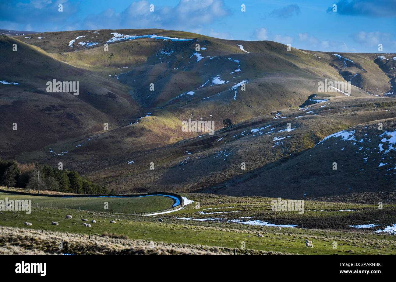 Border hills hi-res stock photography and images - Alamy