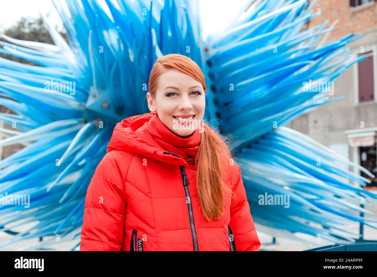Beautiful red hair irish woman hi-res stock photography and images - Alamy