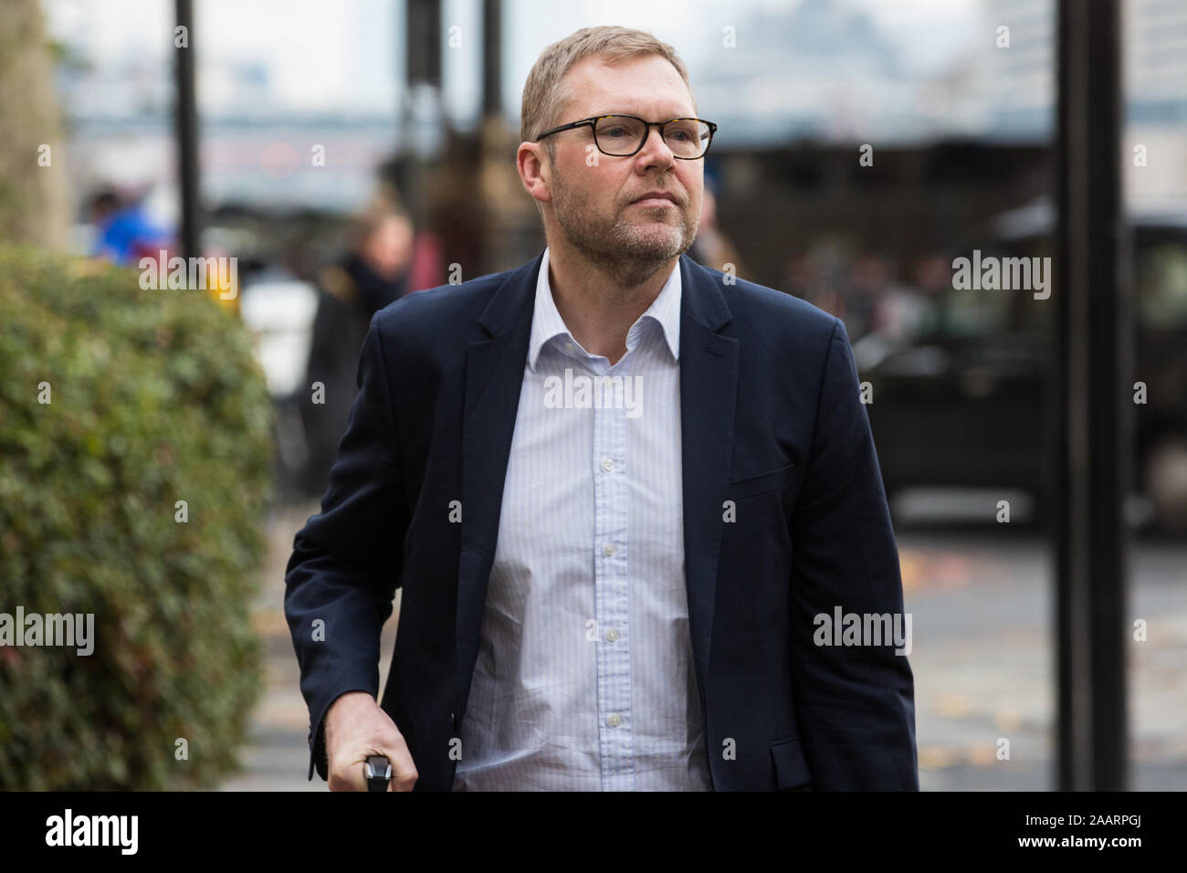 London, UK. 16 November, 2019. Nick Forbes, Labour leader of Newcastle ...