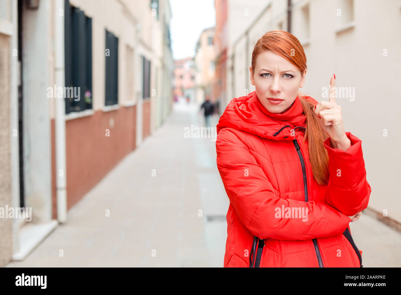 Wagging finger hi-res stock photography and images - Alamy