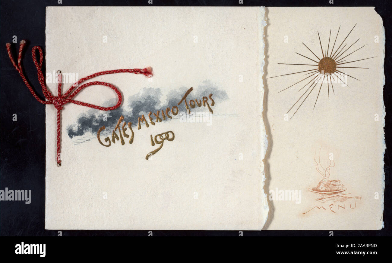 DINNER (held by) OCCIDENTAL & ORIENTAL STEAMSHIP CO (at) EN ROUTE ...