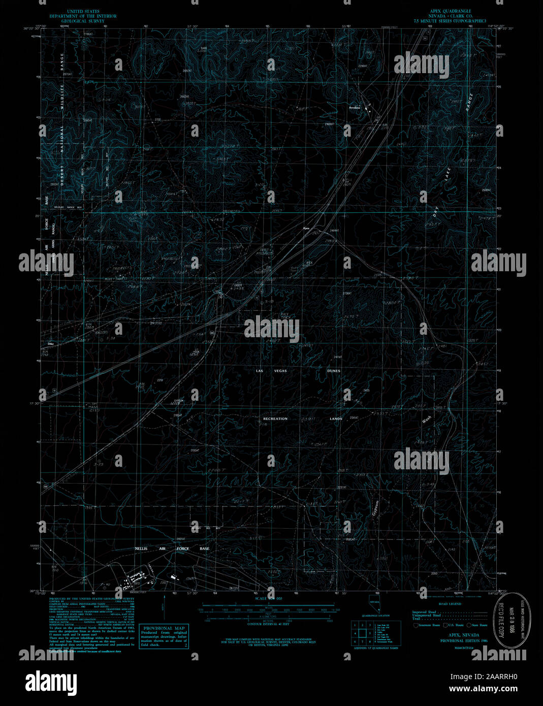 Map of apex hi-res stock photography and images - Alamy