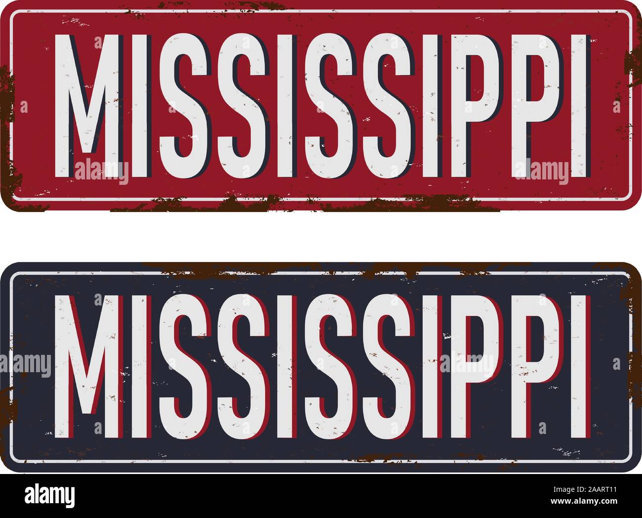 Map of mississippi river Stock Vector Images - Alamy