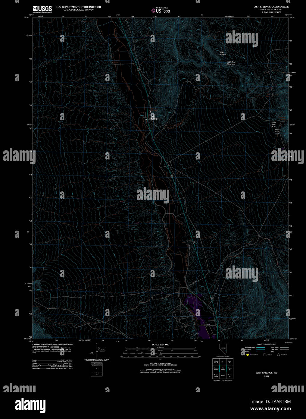 Ash springs nevada hi-res stock photography and images - Alamy