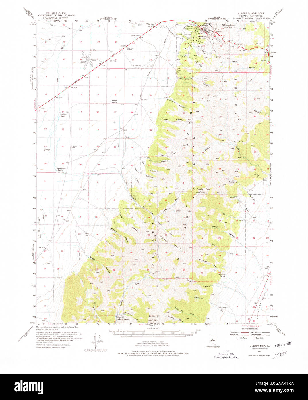 Austin nevada Cut Out Stock Images & Pictures - Alamy