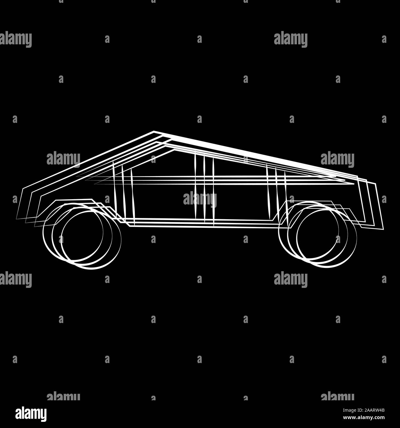 Cybertruck hi-res stock photography and images - Alamy