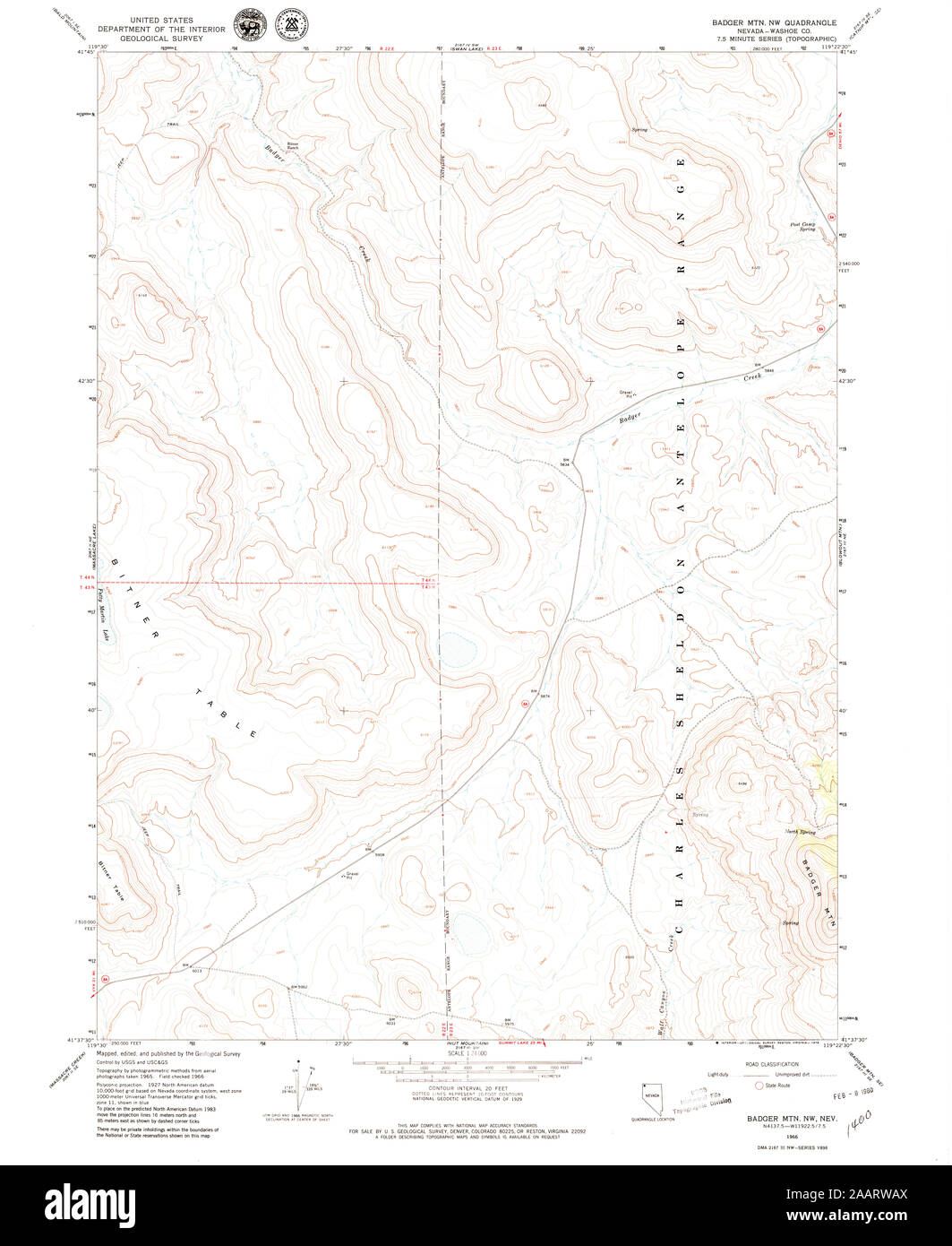 Badger nevada hi-res stock photography and images - Alamy