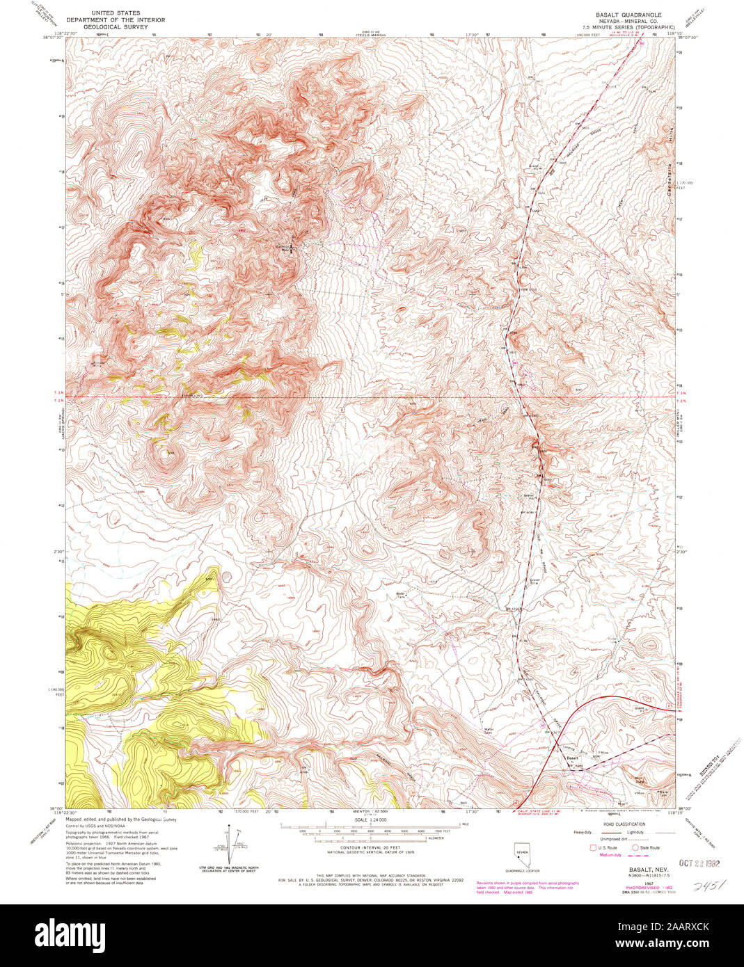 Map of basalt Cut Out Stock Images & Pictures - Alamy