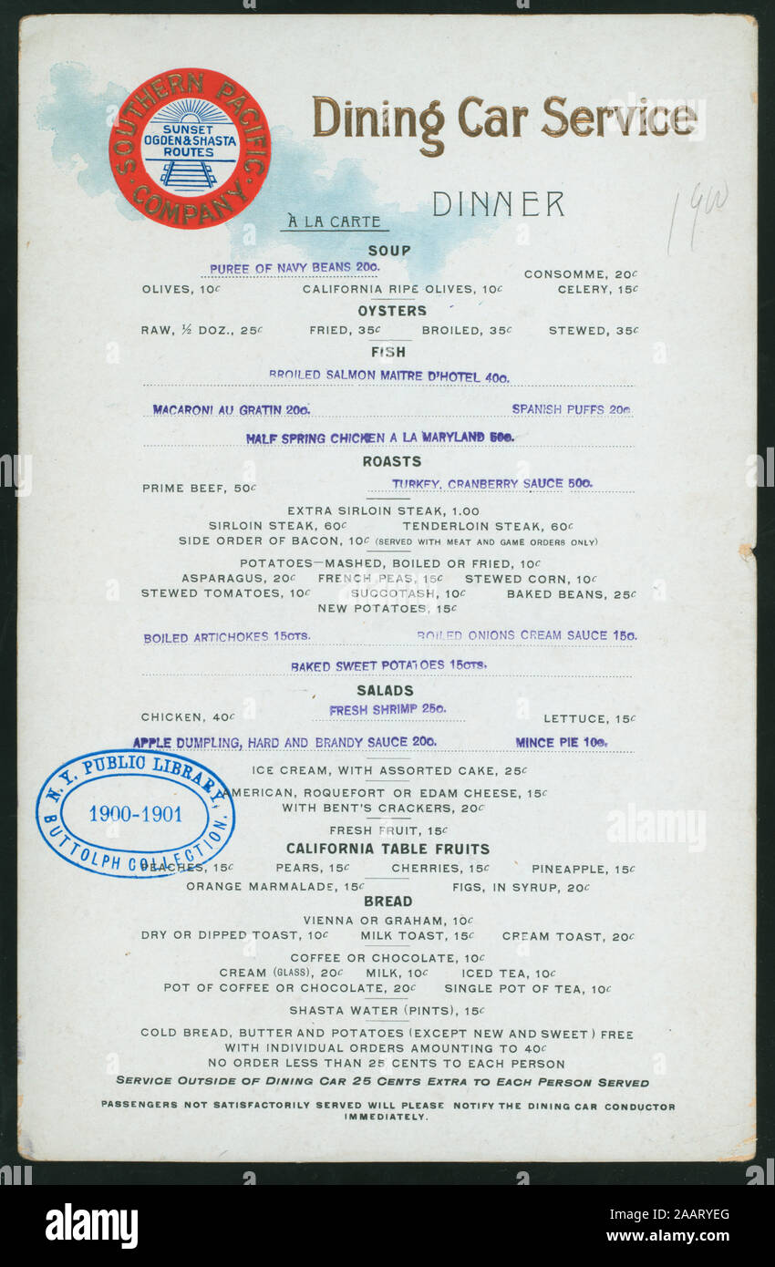 Handwritten menus hi-res stock photography and images - Alamy