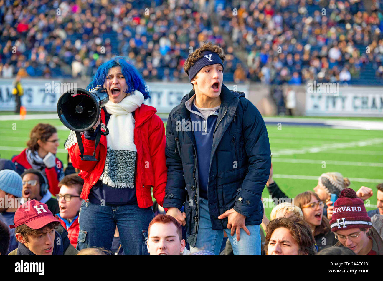 New Haven, Connecticut, USA. 23rd Nov, 2019. November 23, 2019: Yale ...