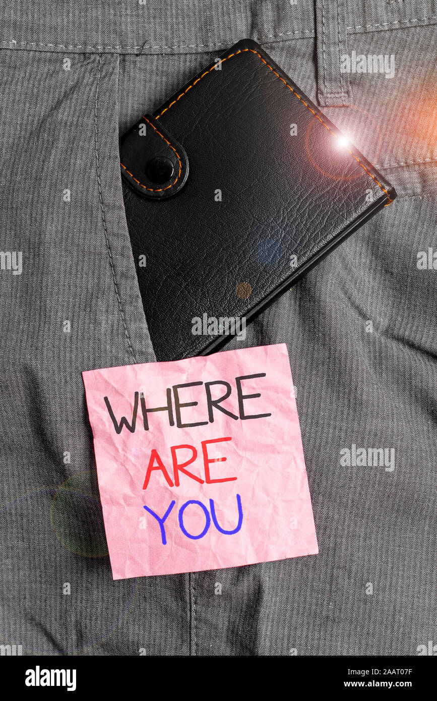 Locating route with sign hi-res stock photography and images - Alamy