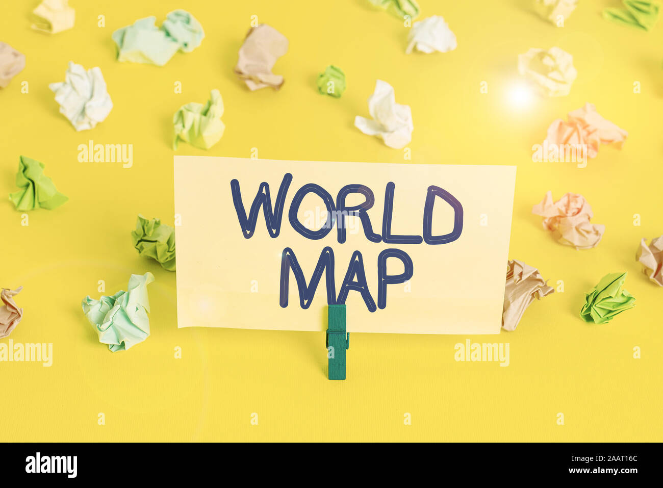 Handwriting text writing World Map. Conceptual photo a diagrammatic ...