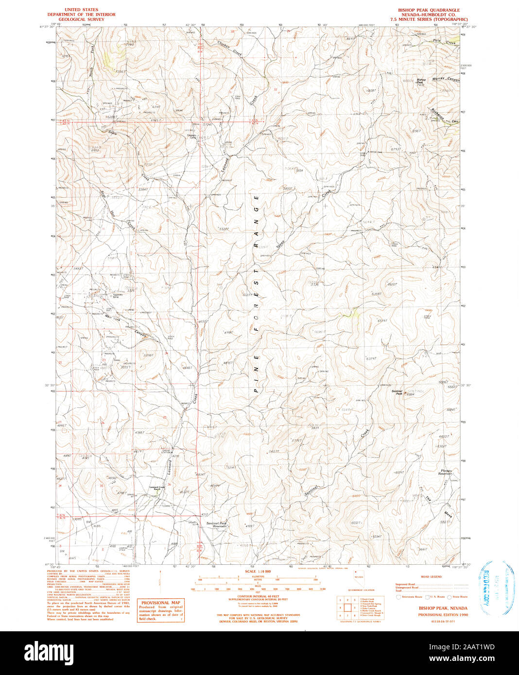 Map Of Bishop Cut Out Stock Images & Pictures - Alamy