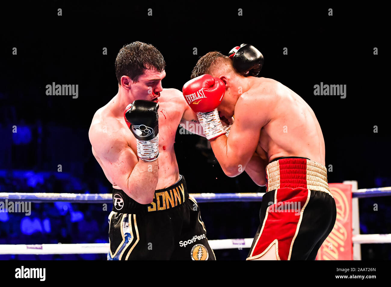 Liverpool, UK. 23th Nov, 2019. James Tennyson vs Craig Evans - Final ...