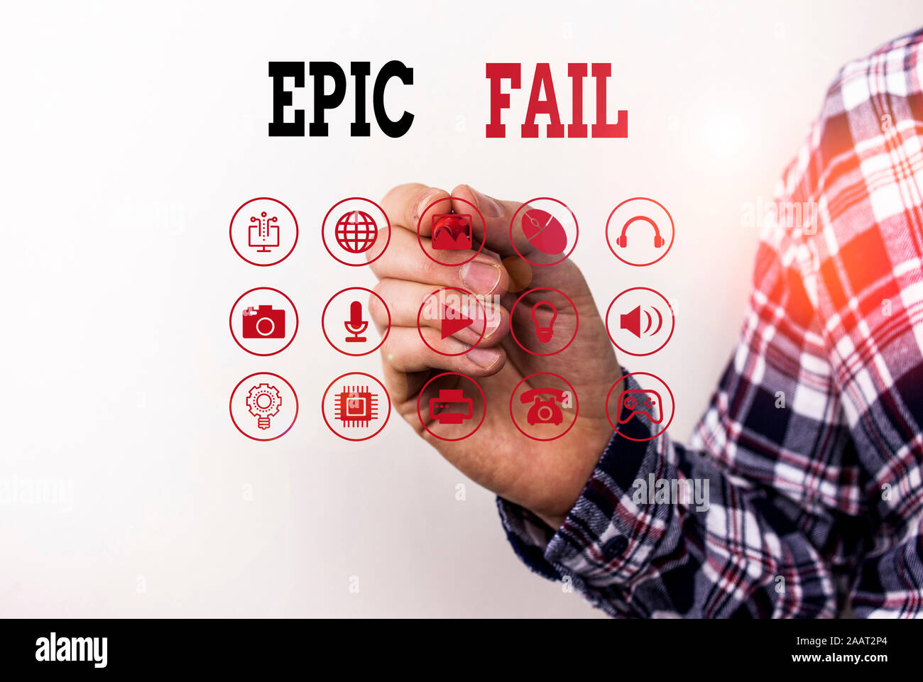 Conceptual hand writing showing Epic Fail. Concept meaning a ... Conceptual hand writing showing Epic Fail. Concept meaning a ...