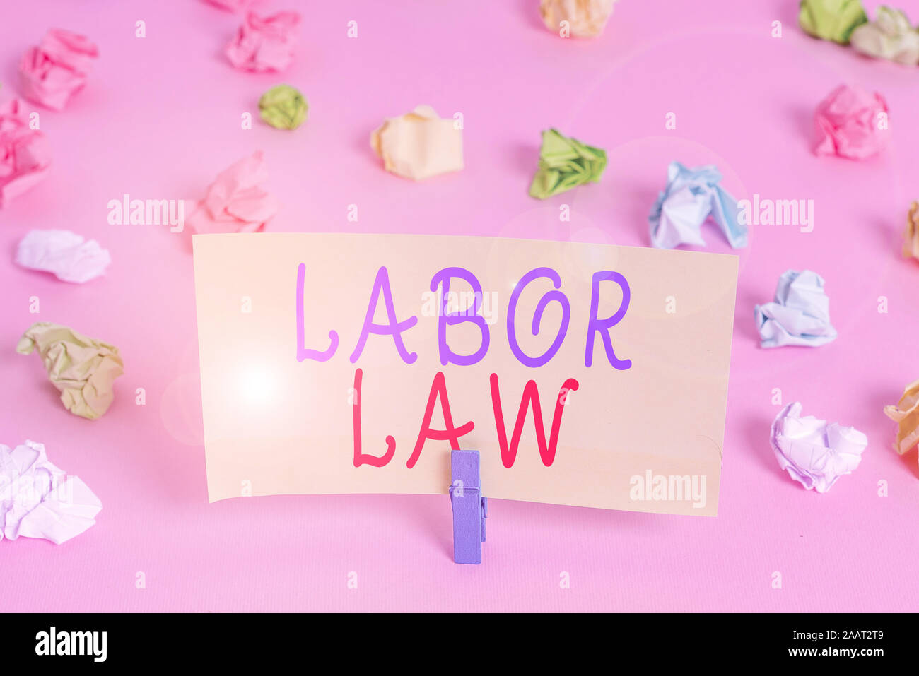 Word writing text Labor Law. Business photo showcasing rules relating ...