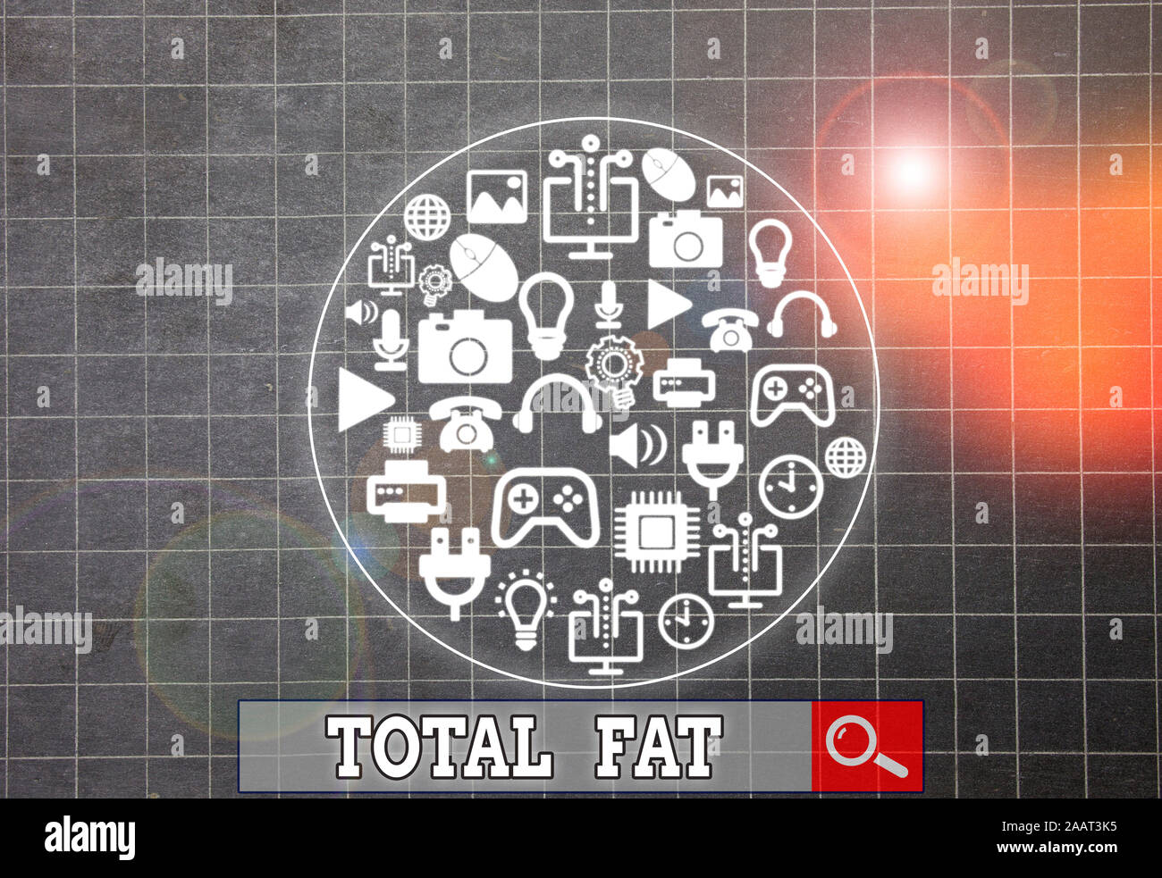 Writing note showing Total Fat. Business concept for combined value of ...