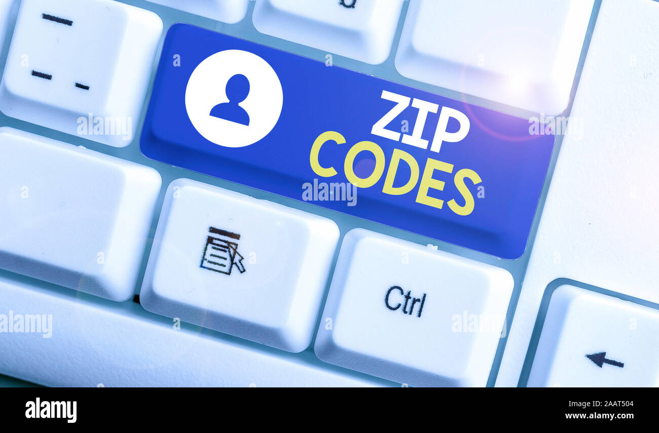 Map with post codes hi-res stock photography and images - Alamy