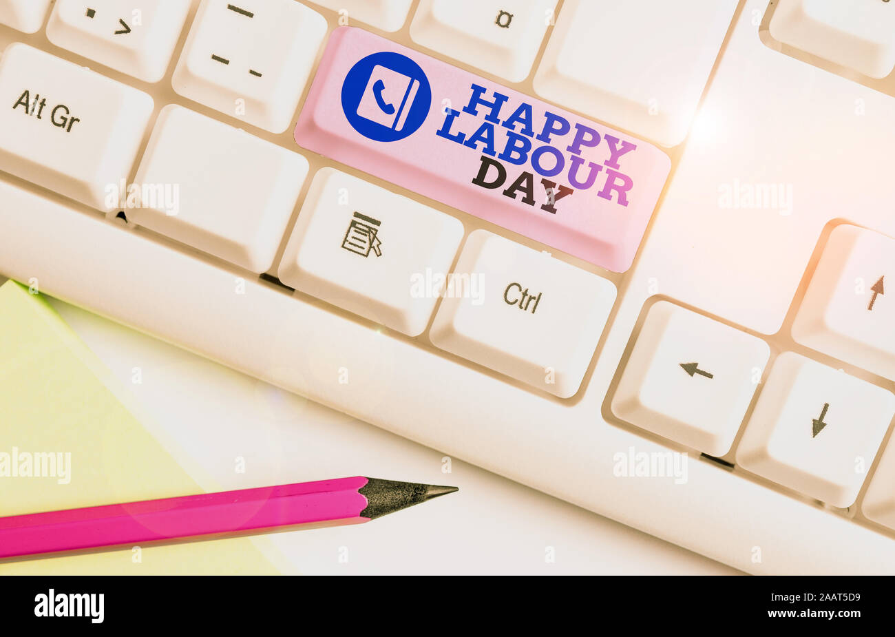 Conceptual hand writing showing Happy Labour Day. Concept meaning ...