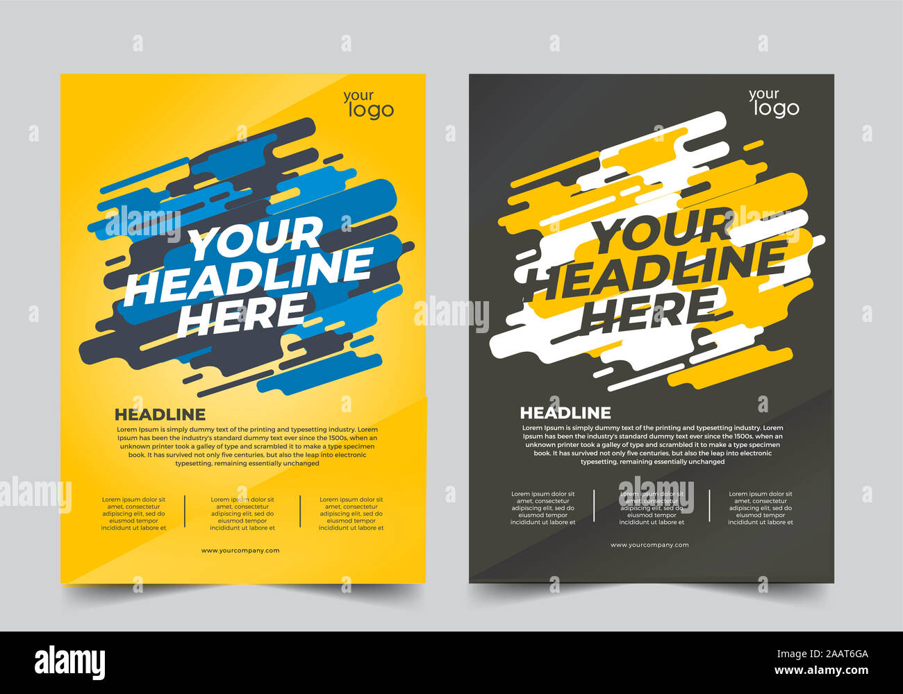 Poster design abstract sports invitation template. - Vector Stock Photo ...