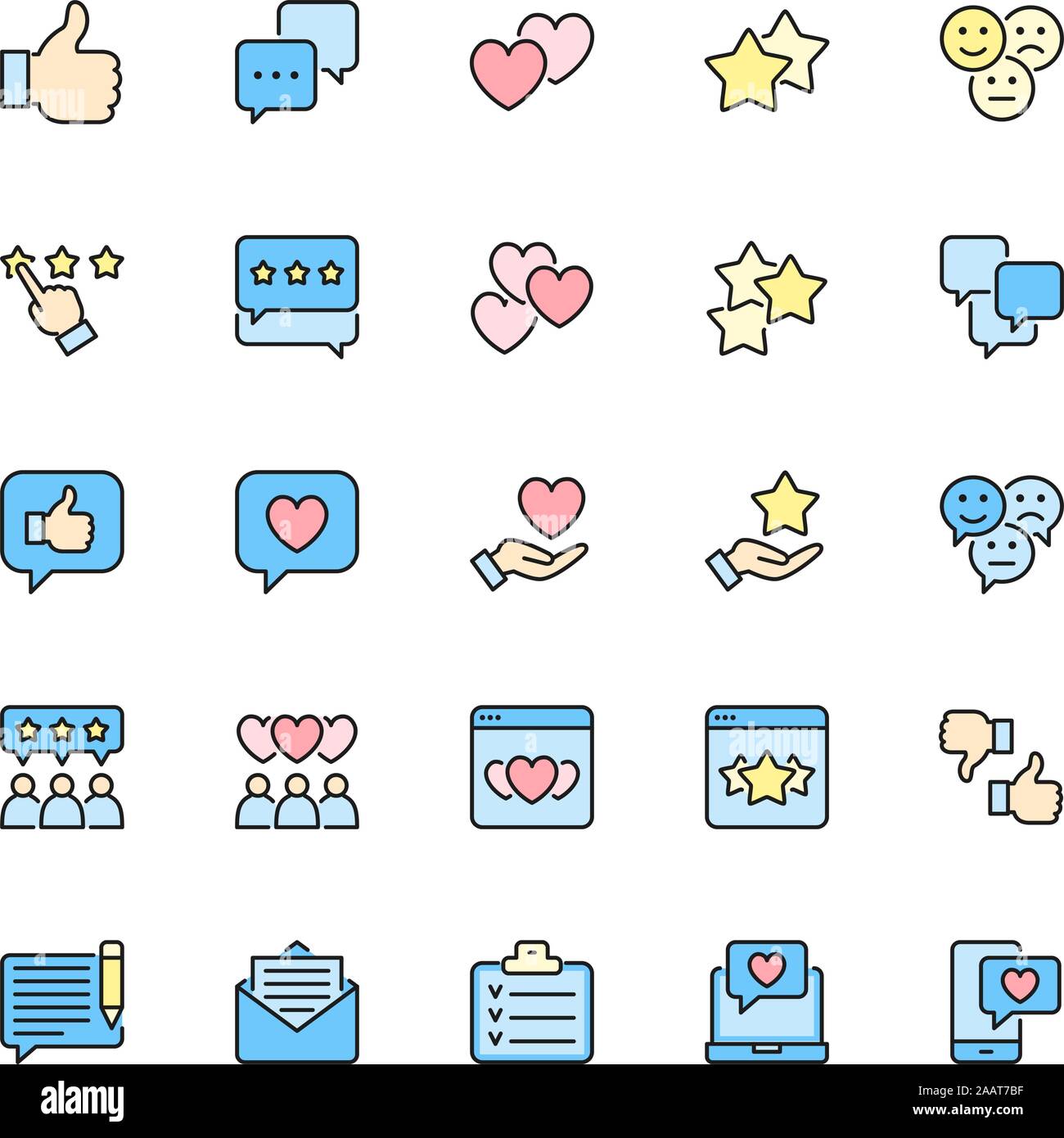 Dislike icon simple element Stock Vector Images - Alamy