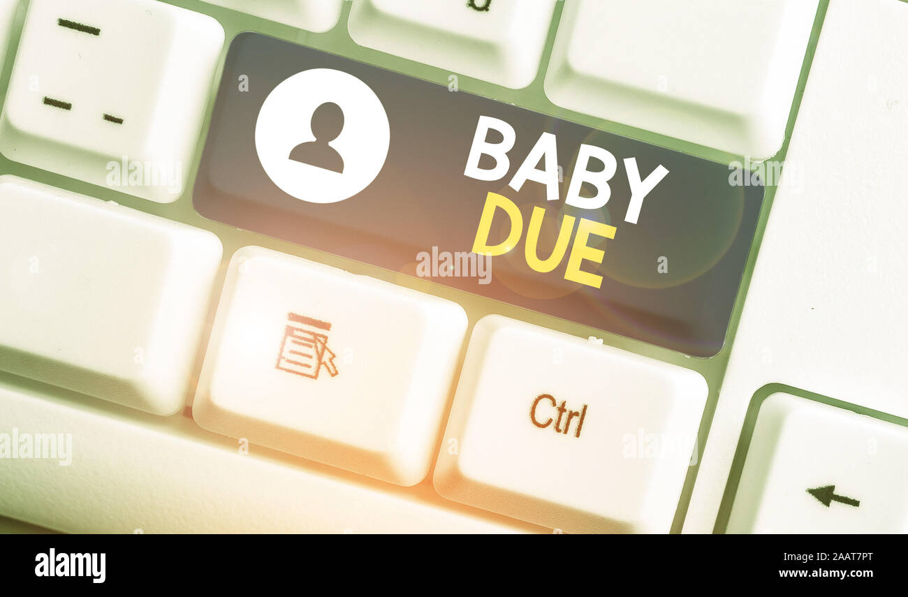 Baby due date calendar hi-res stock photography and images - Alamy