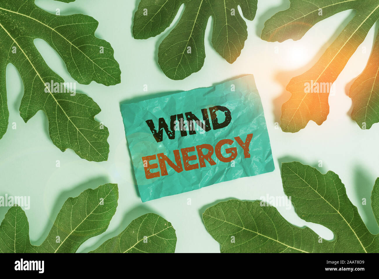 Conceptual hand writing showing Wind Energy. Concept meaning the ...