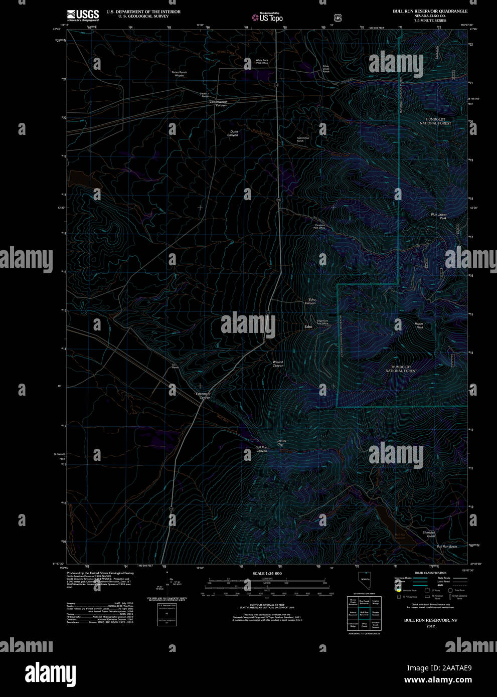 Bull run reservoir hi-res stock photography and images - Alamy